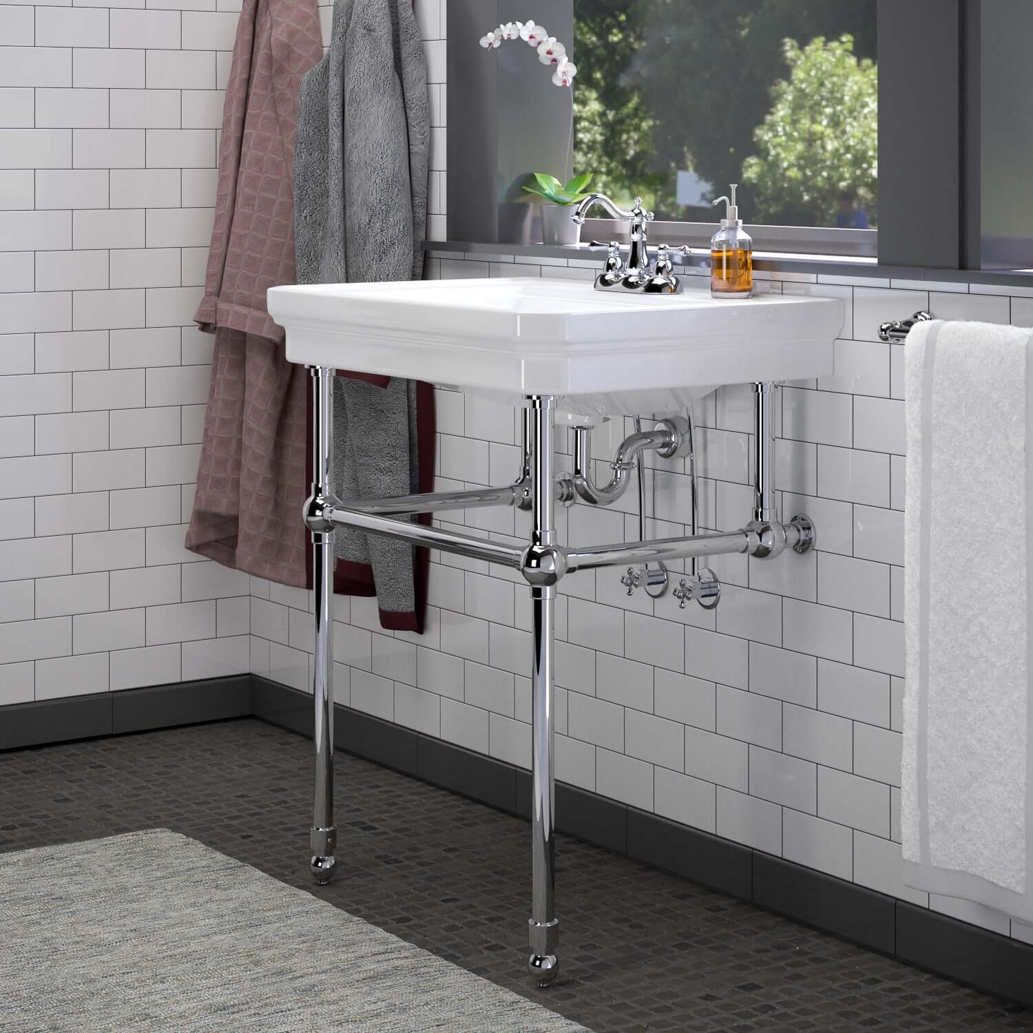 Console Bathroom Sinks